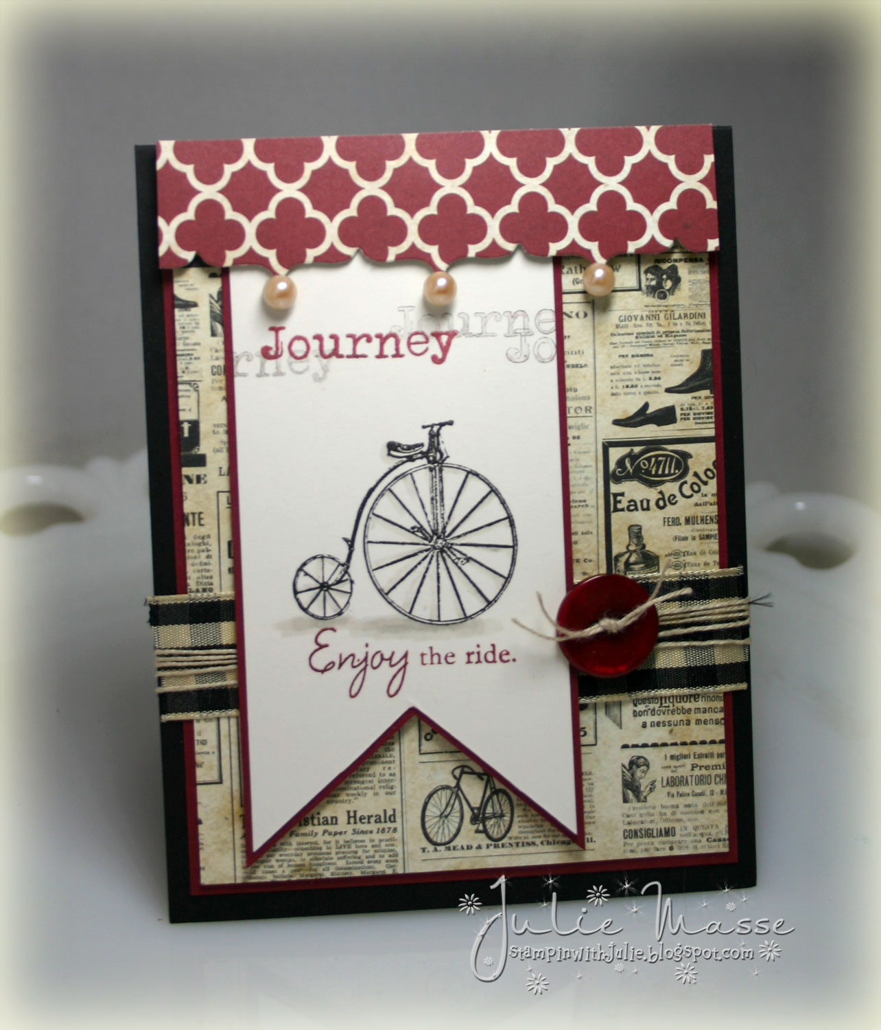Stampin With Julie: Stamp It! 3 Ways Blog Hop!