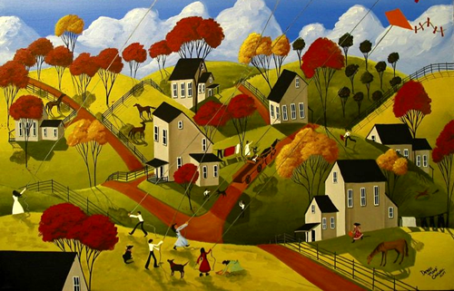 Il mondo di Mary Antony: Debbie Criswell - Folk art