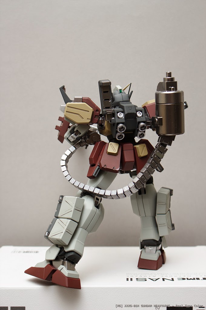 Painted Build: MG 1/100 Gundam Heavyarms EW ver. "Real Type Color"