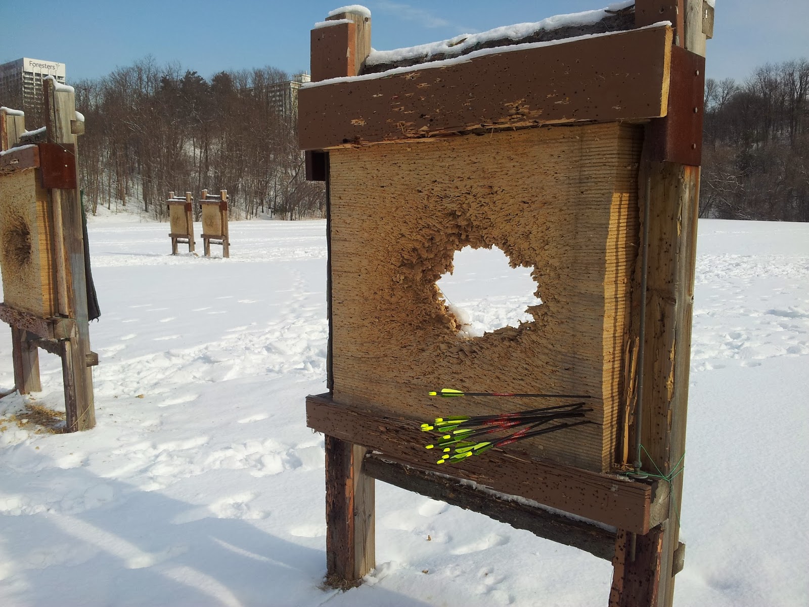 Cardio Trek - Toronto Personal Trainer: Winter Archery Practice