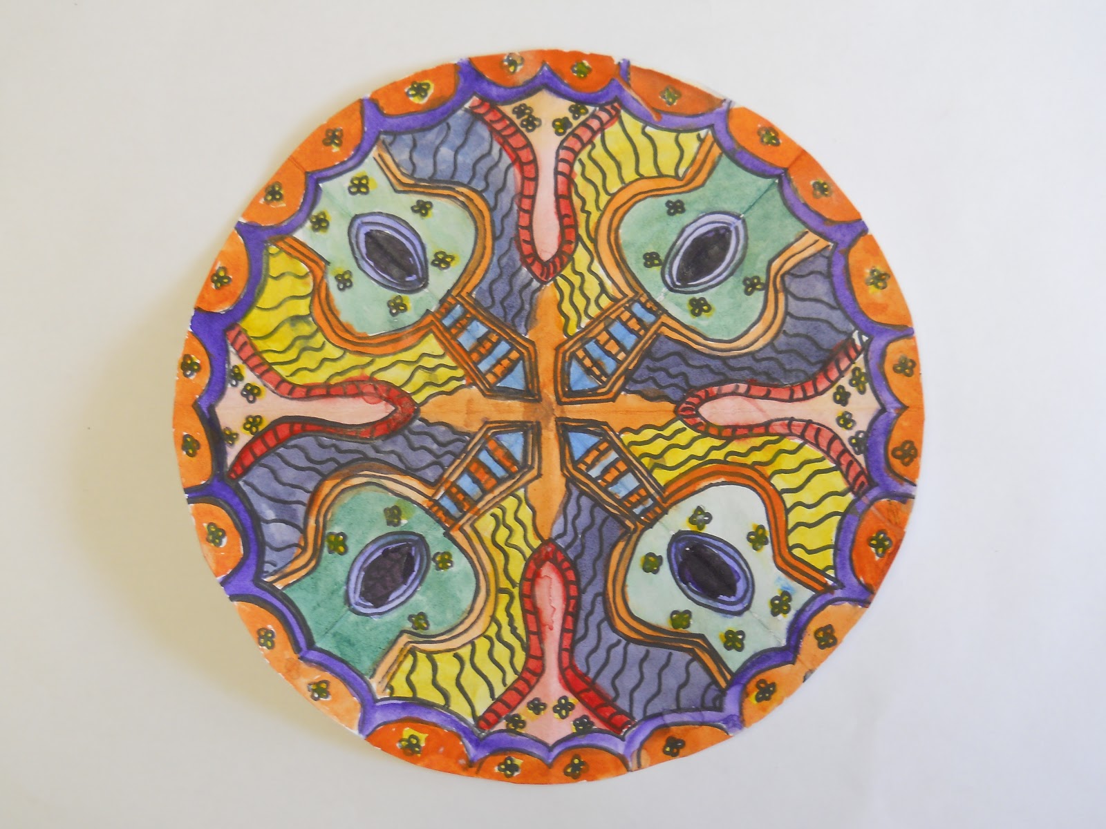 Art With Mrs. Lane: Mandala Radial Designs