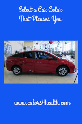 Colors 4 Health: Select a Car Color That Pleases You