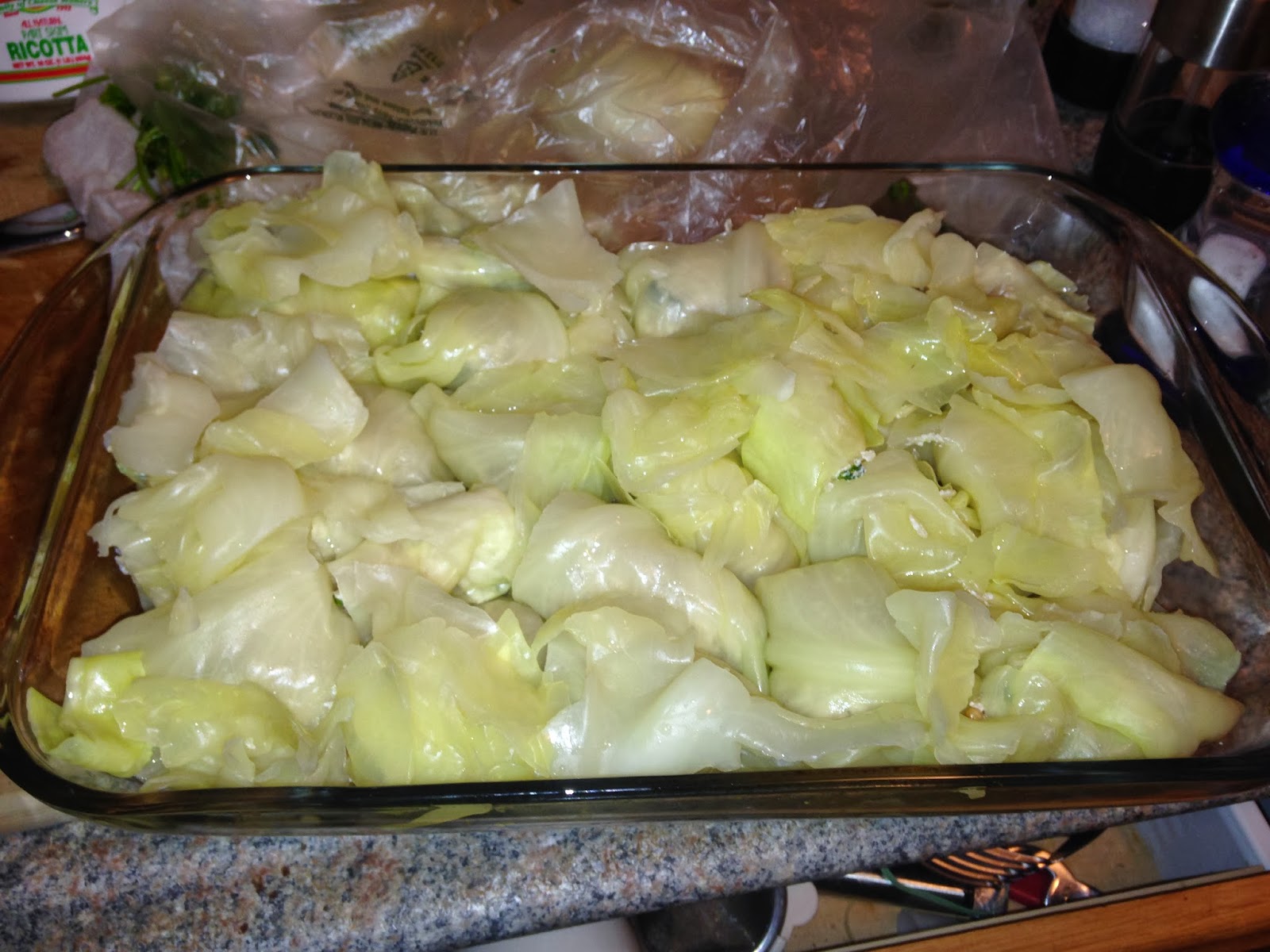 The Kitchen's a Mess: Vegetarian Stuffed Cabbage