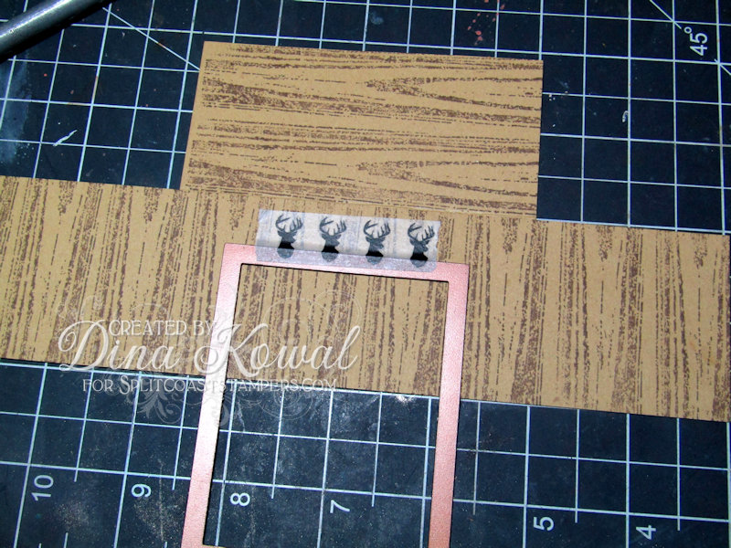 Dina Kowal Creative: Splitcoast Tutorial: Bench Fold Card