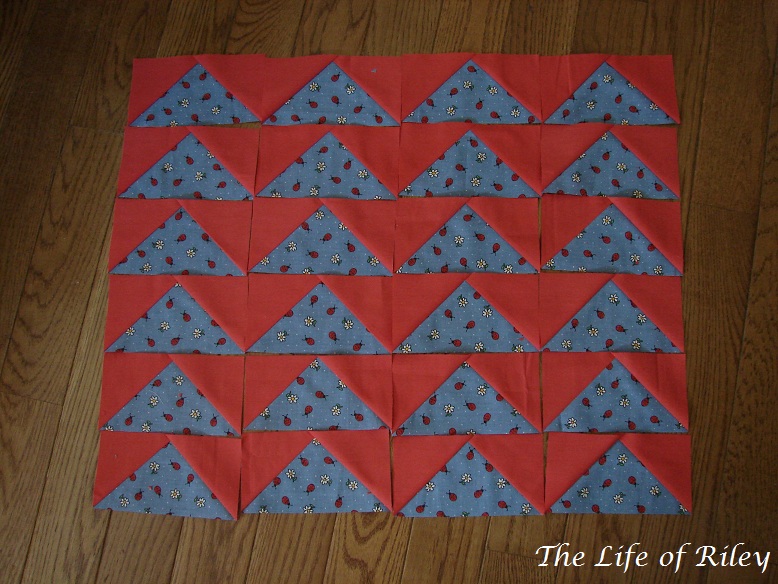 The Life of Riley: Flying Geese Block Tutorial