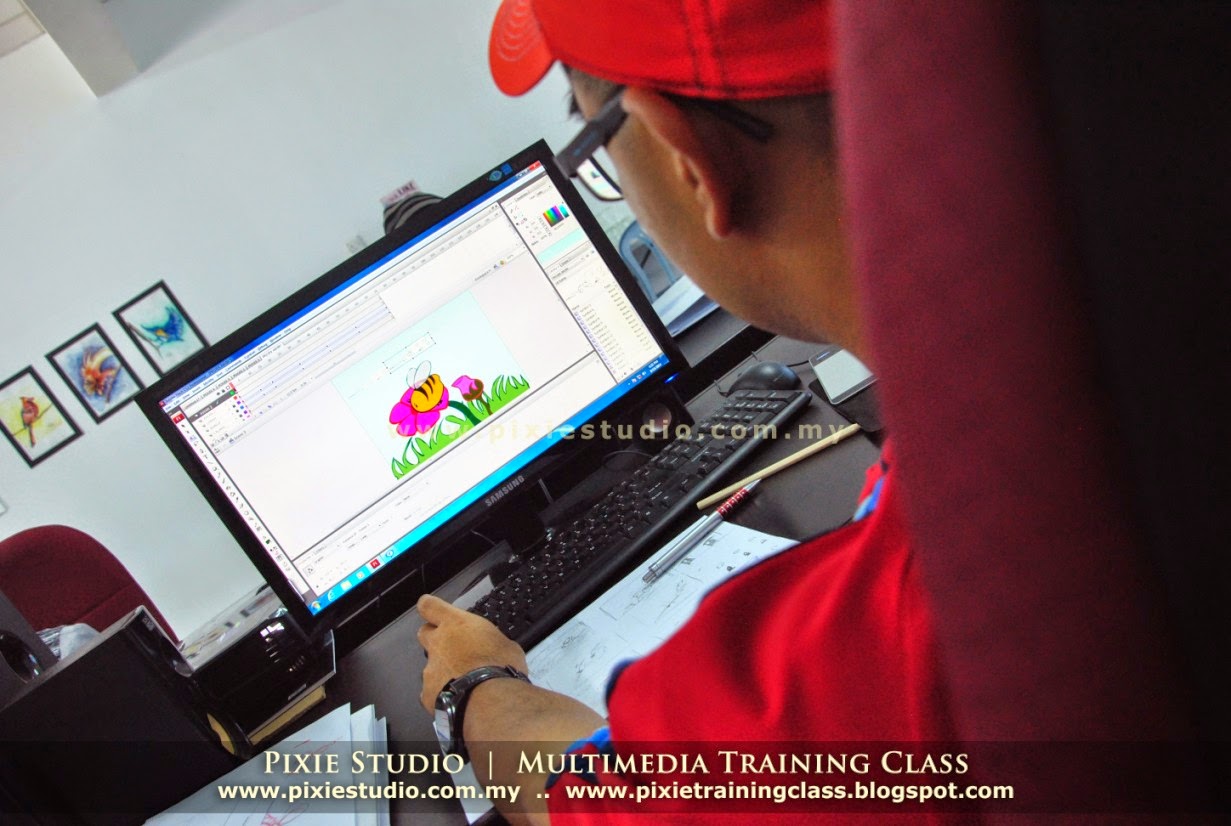 Kursus Pendek Asas Animasi Flash | Pixie Studio, Ayer Keroh ~ Pixie ...