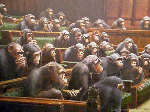 Kreative Discussions: A Bunch of Animals: Political Monkey Business