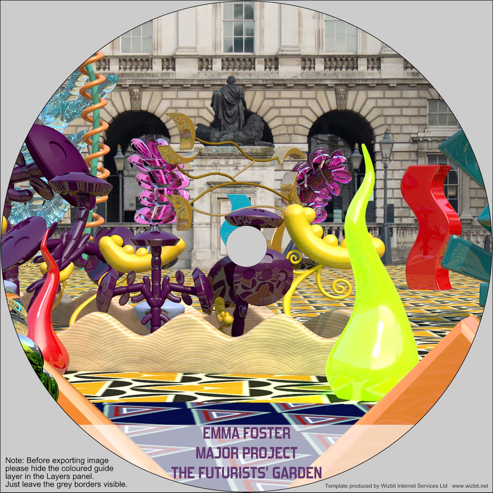 Emma Foster CGA&A: CD | CD CASE ARTWORK.