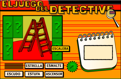 EL JUEGO DEL DETECTIVE - estrategias de lectoescritura