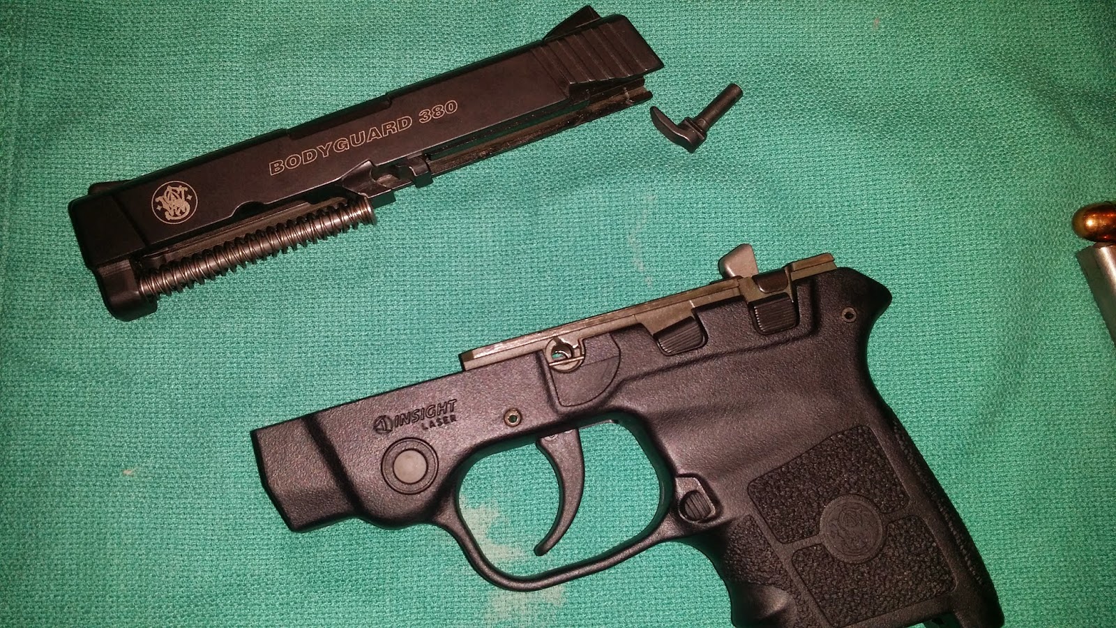Products Reviewed: Smith & Wesson Bodyguard 380 - Reassembly Slide will ...