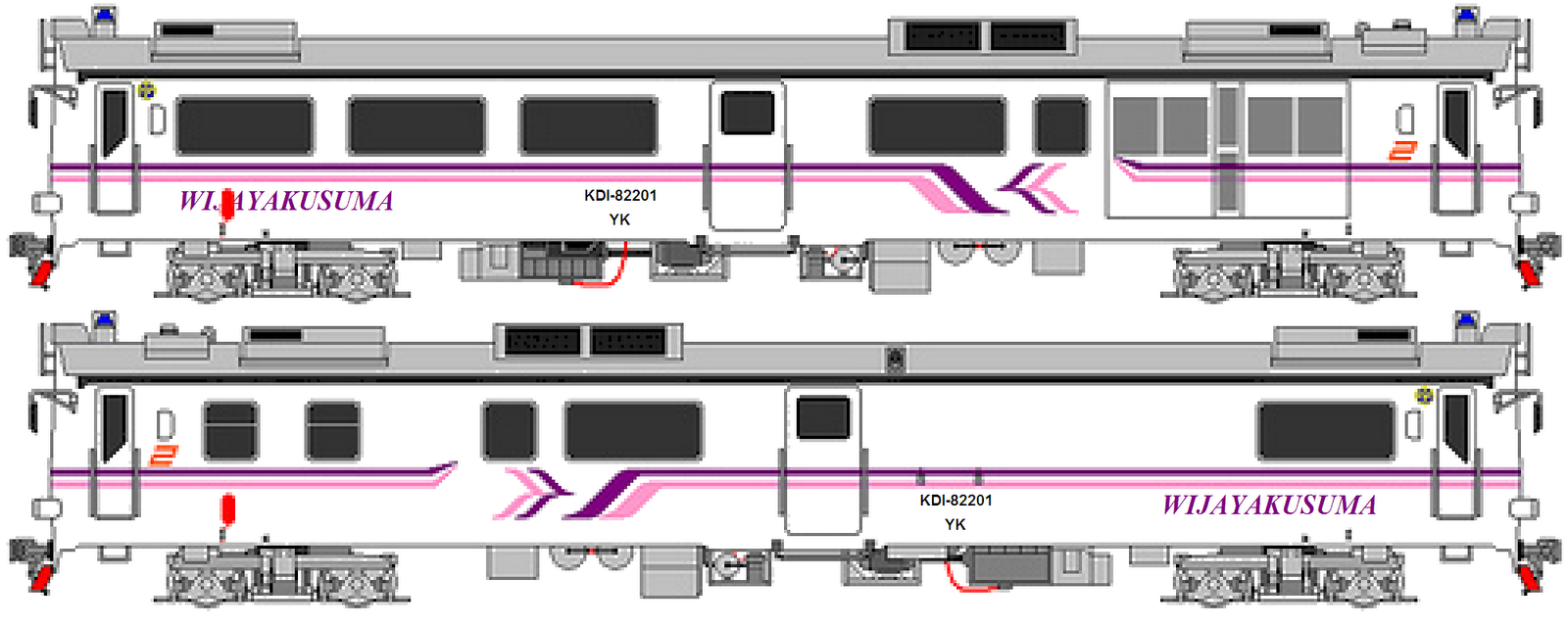 WIJAYAKUSUMA CILACAP: KERETA API INSPEKSI (KAIS) WIJAYAKUSUMA 1