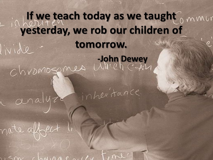 Lessons Learned from the Bunny Teacher: "If we teach today as we taught ...