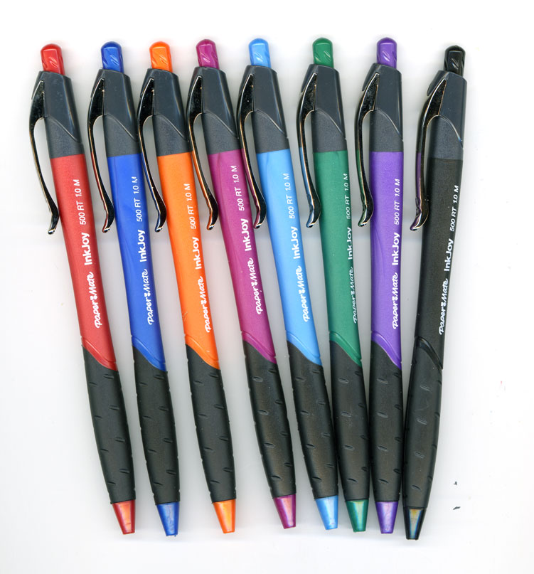 sbwatercolors and sketching: PaperMate Ink Joy 500 RT Pens - Part 1