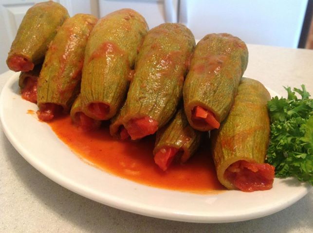 Stuffed Courgette Kousa Mahshi Recipe stuffed-courgette-kousa-mahshi-recipe