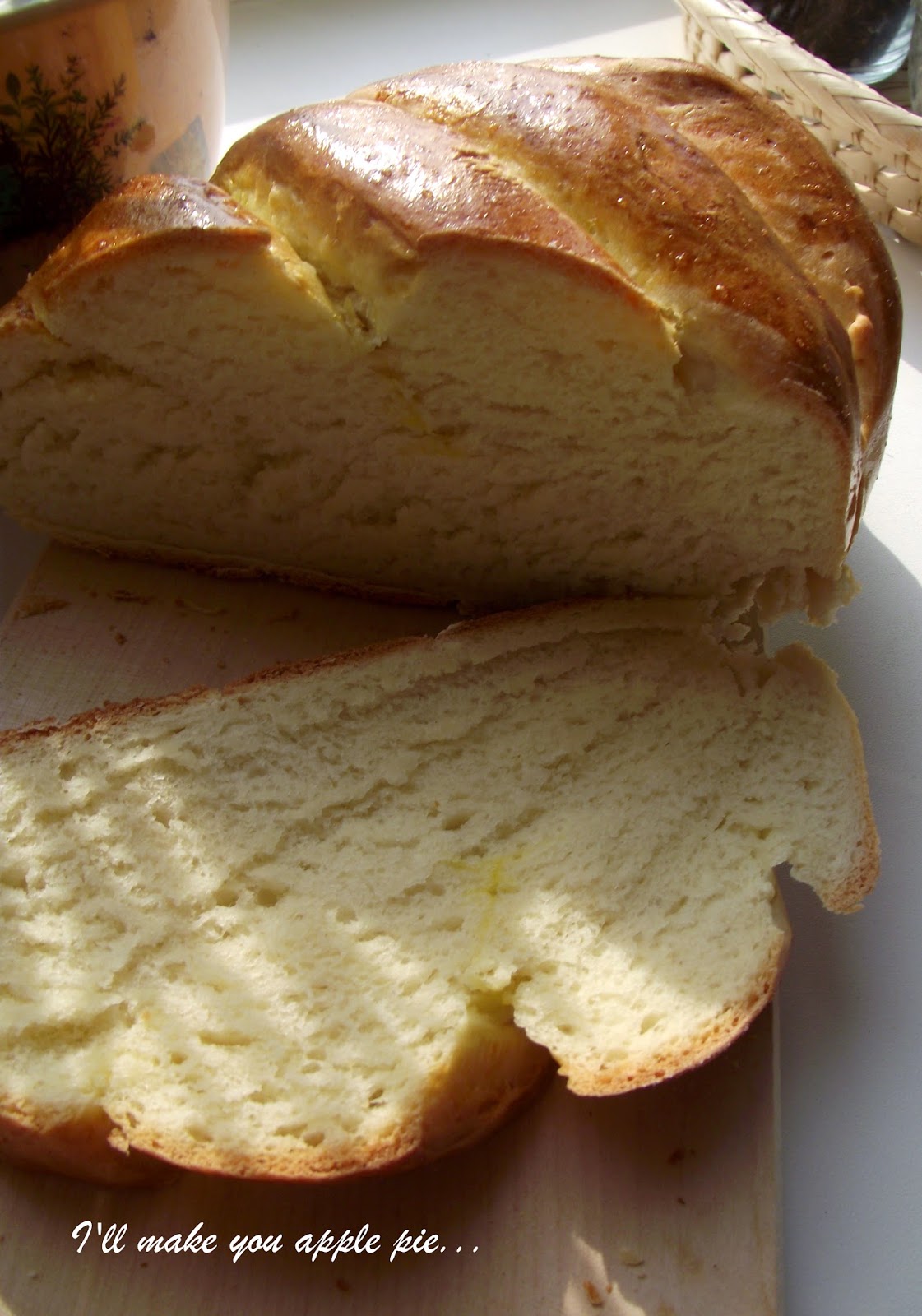 I'll make you apple pie...: Naminis batonas