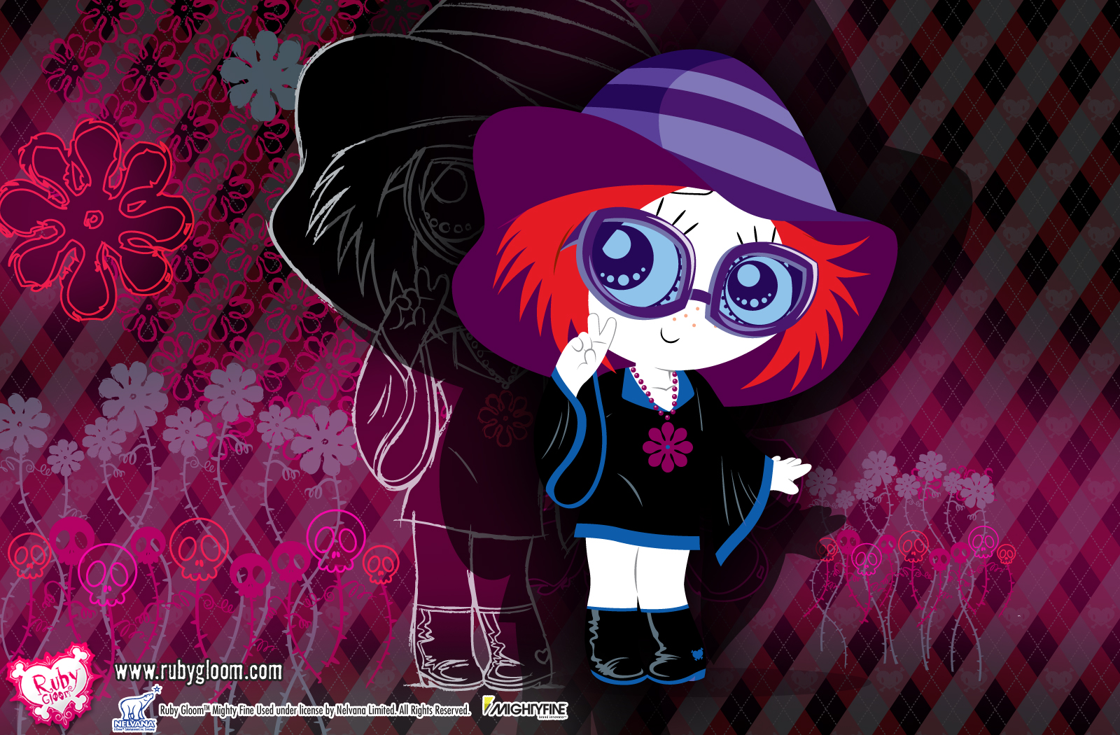 trololo blogg: Wallpaper Ruby Gloom