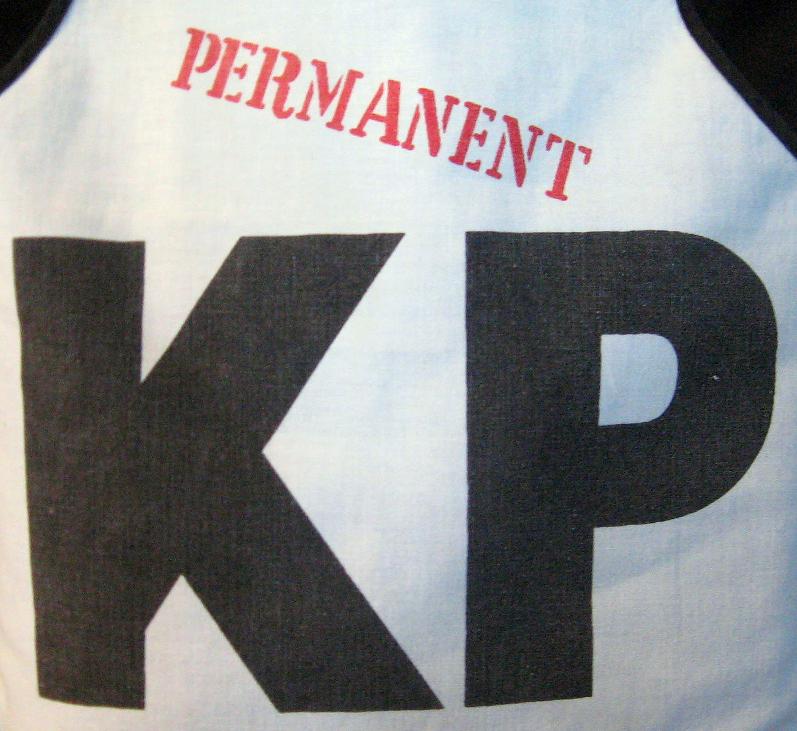 Hometown Victory Girls: Government Issue KP Apron (almost)