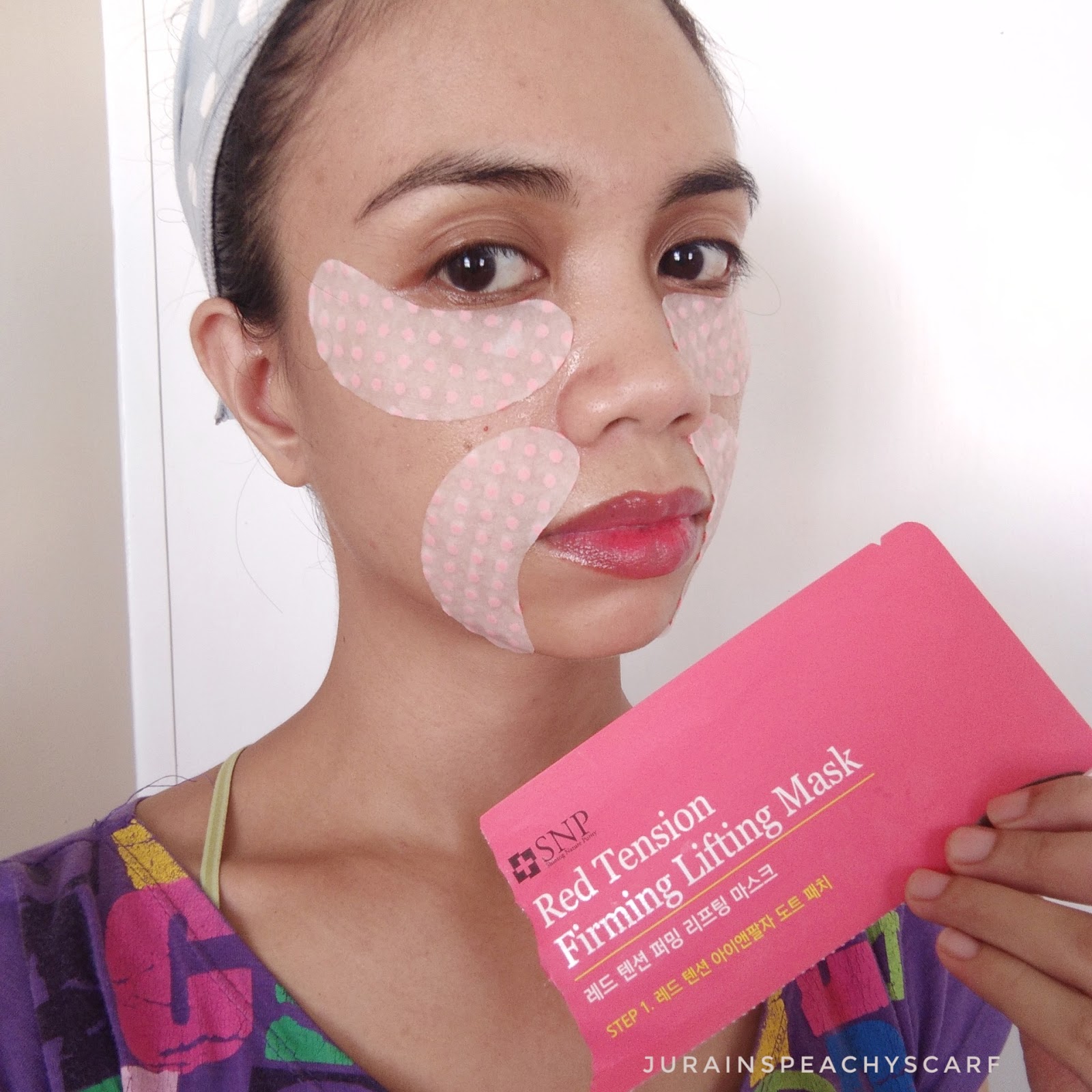 SNP Red Tension Firming Lifting Mask Review
