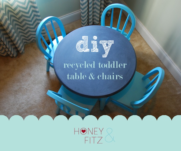 Belle of the Bustle: Toddler Table Transformed