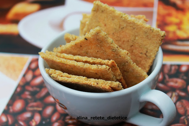 Retete Montignac : Crackersi cu rozmarin