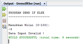 PBO JB 3 Penyeleksian If, If-Else dan Switch ~ Syahril Phantom