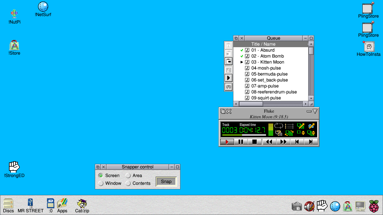 RISC OS setup - Superdecade Games