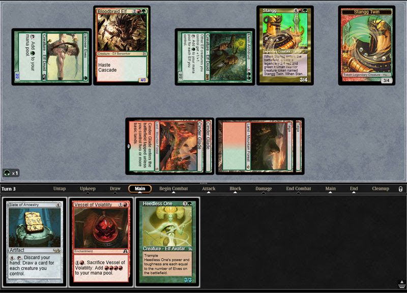 Magic the Gathering Adventures: Legacy Stangg Casual Deck