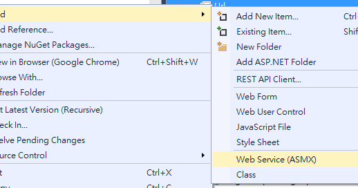 ASP.NET-Web Service(API)接收參數並回傳json格式