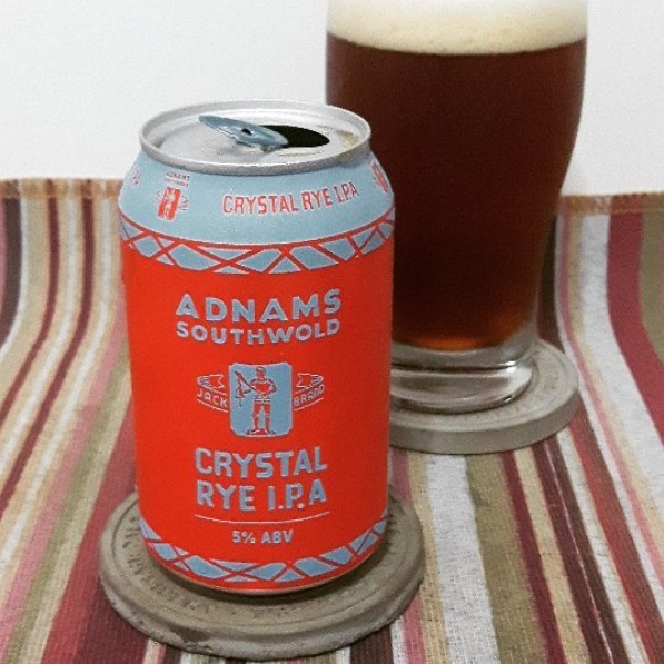 Adnams Southwold Crystal Rye IPA - Degustação nº 1110 – NINKASI BEER CLUB