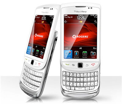 Blackberry Clanz!!: Blackberry Torch 9800 White and Red