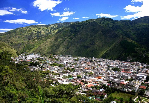 Baños Ecuador - La ciudad de Baños