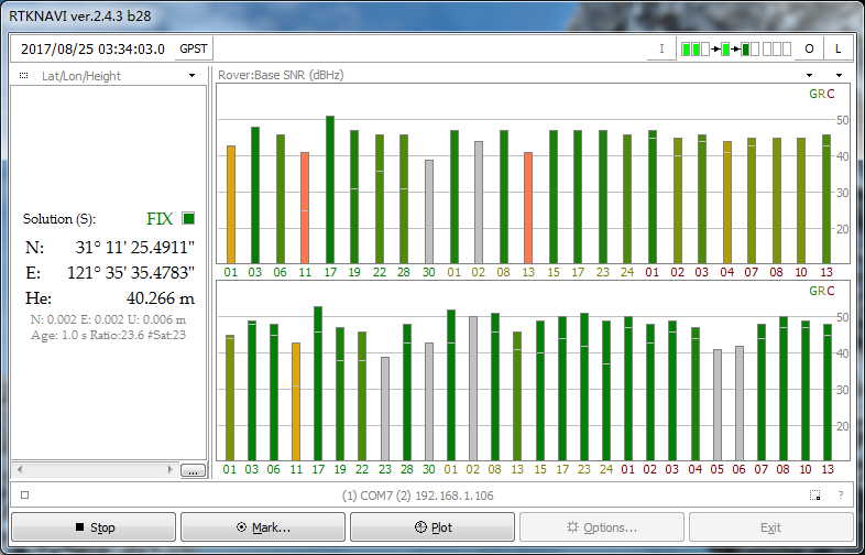 RTKLIB supports TERSUS GNSS format