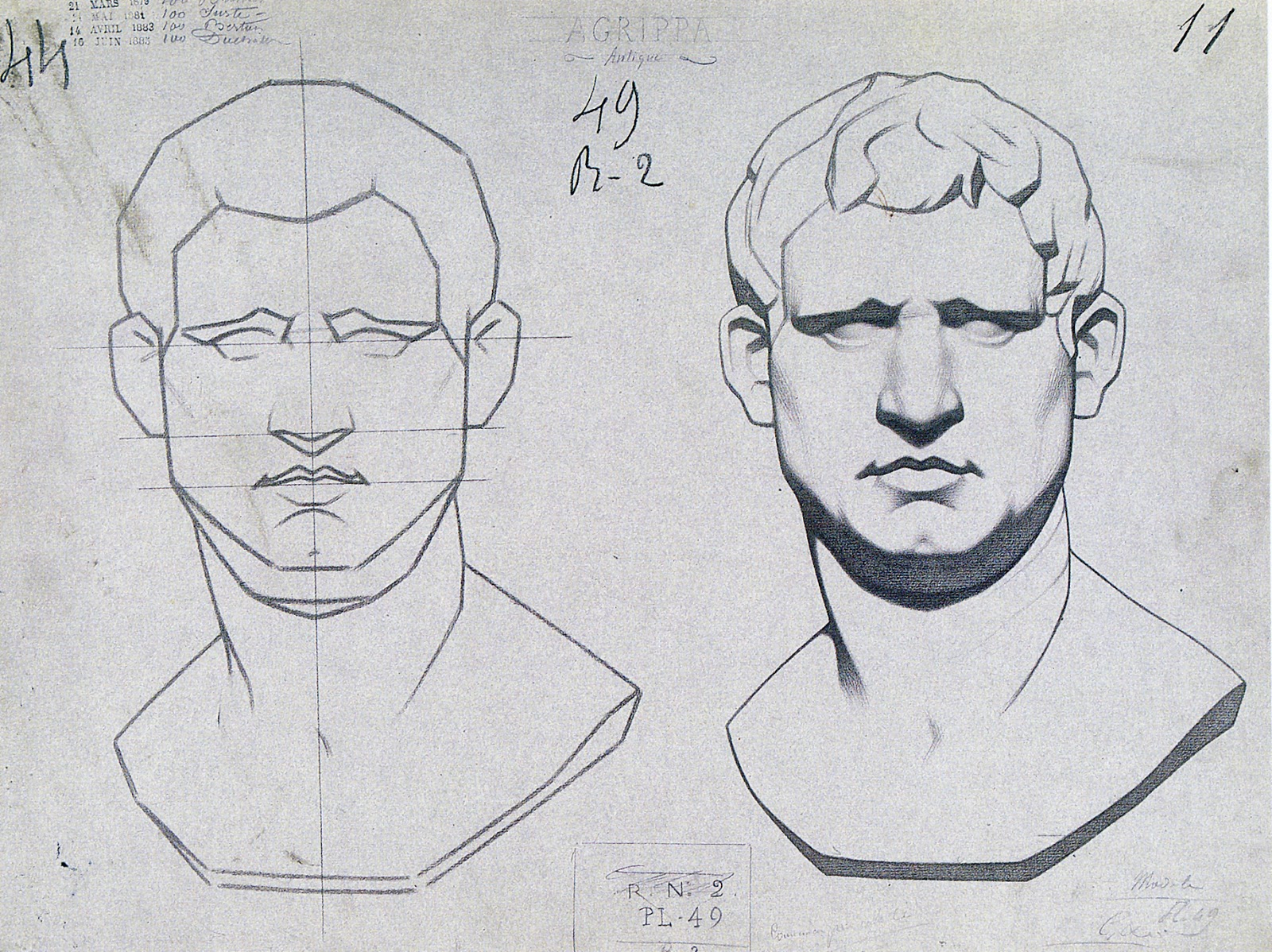 The Classical Pulse: Bargue Drawing Course, Part 1c