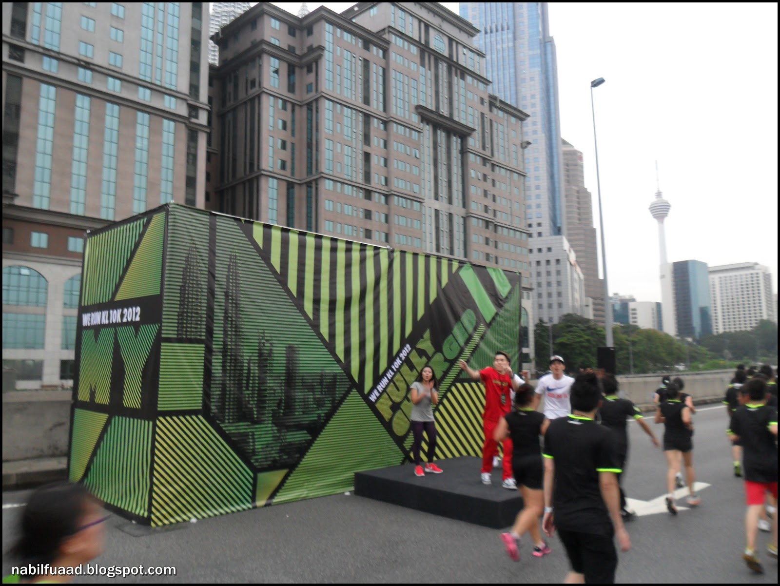 Nabil.Food.Art: Nike We Run KL: first sub-1 hour 10k
