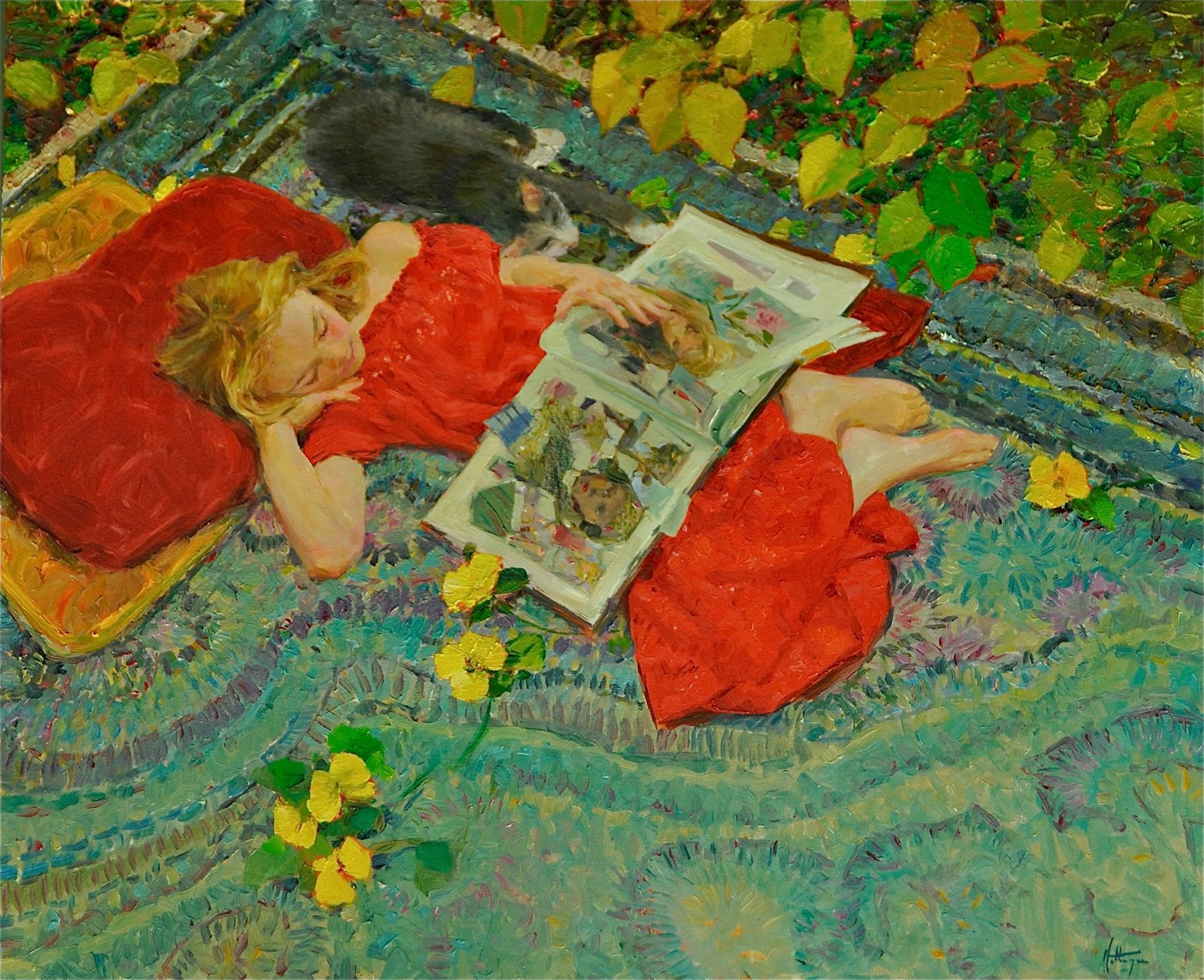David Hettinger, 1946 | Impressionist painter : 네이버 블로그