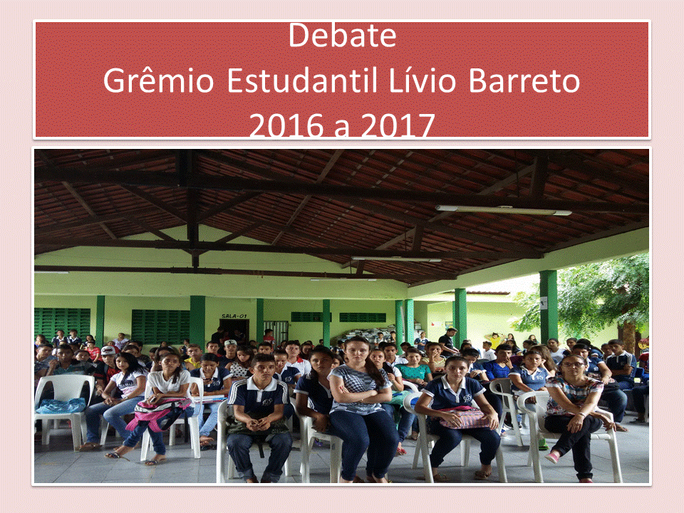 Colégio Estadual São José: Debate do Grêmio Estudantil