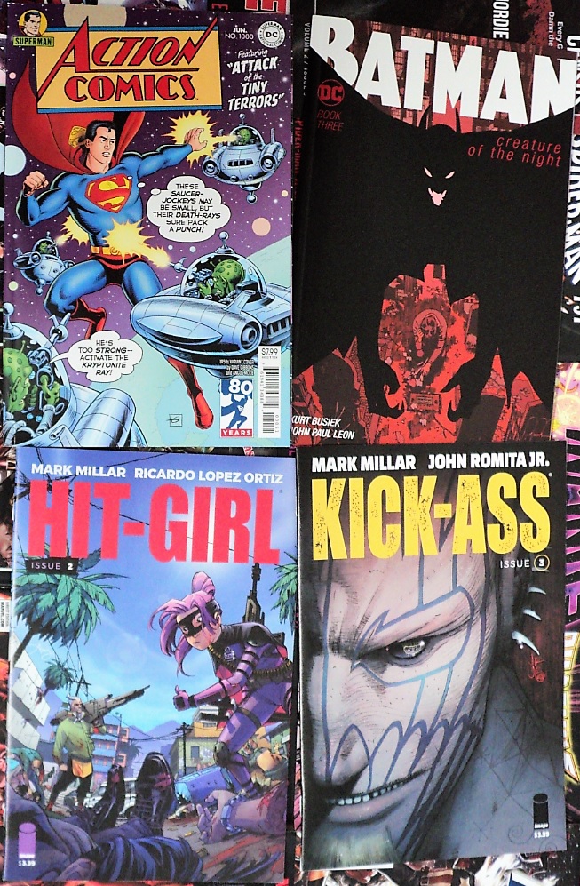 Arion's Archaic Art: April comics / cómics de abril