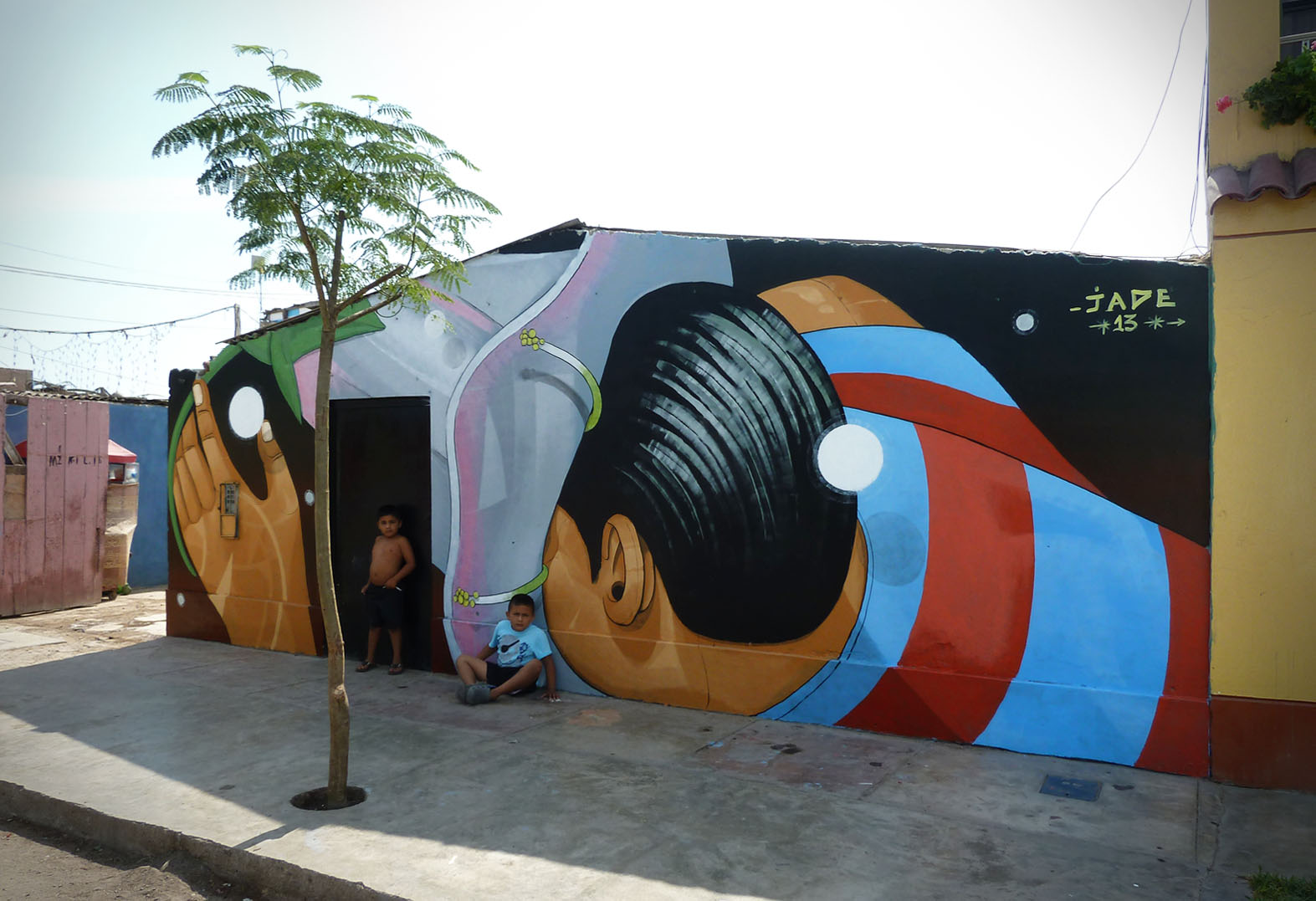 Jade New Mural In Lima, Peru | StreetArtNews | StreetArtNews