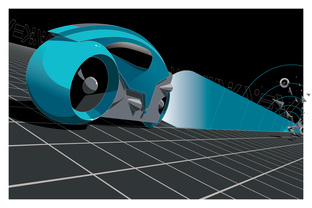 The Geeky Nerfherder: Movie Poster Art: Tron (1982)