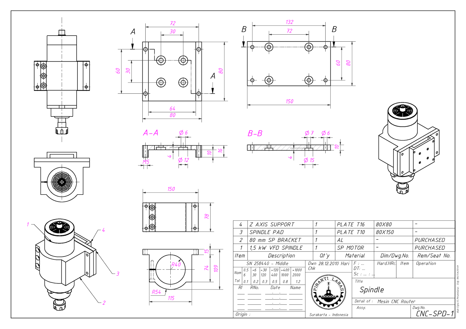 Desktop CNC Machine DIY: April 2017