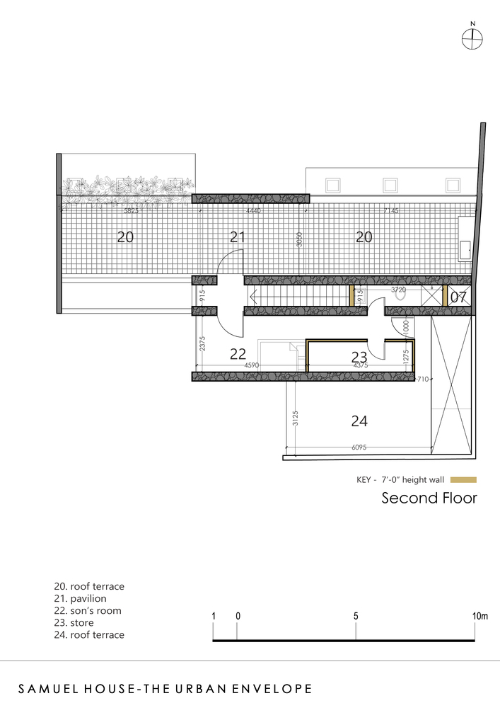 "URBAN ENVELOPE" - SAMUEL HOUSE by MMGS ARCHITECTS