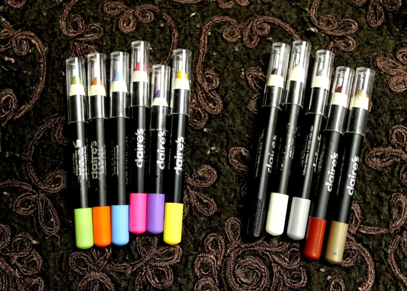 Body Art Crayons | Body Art and Painting