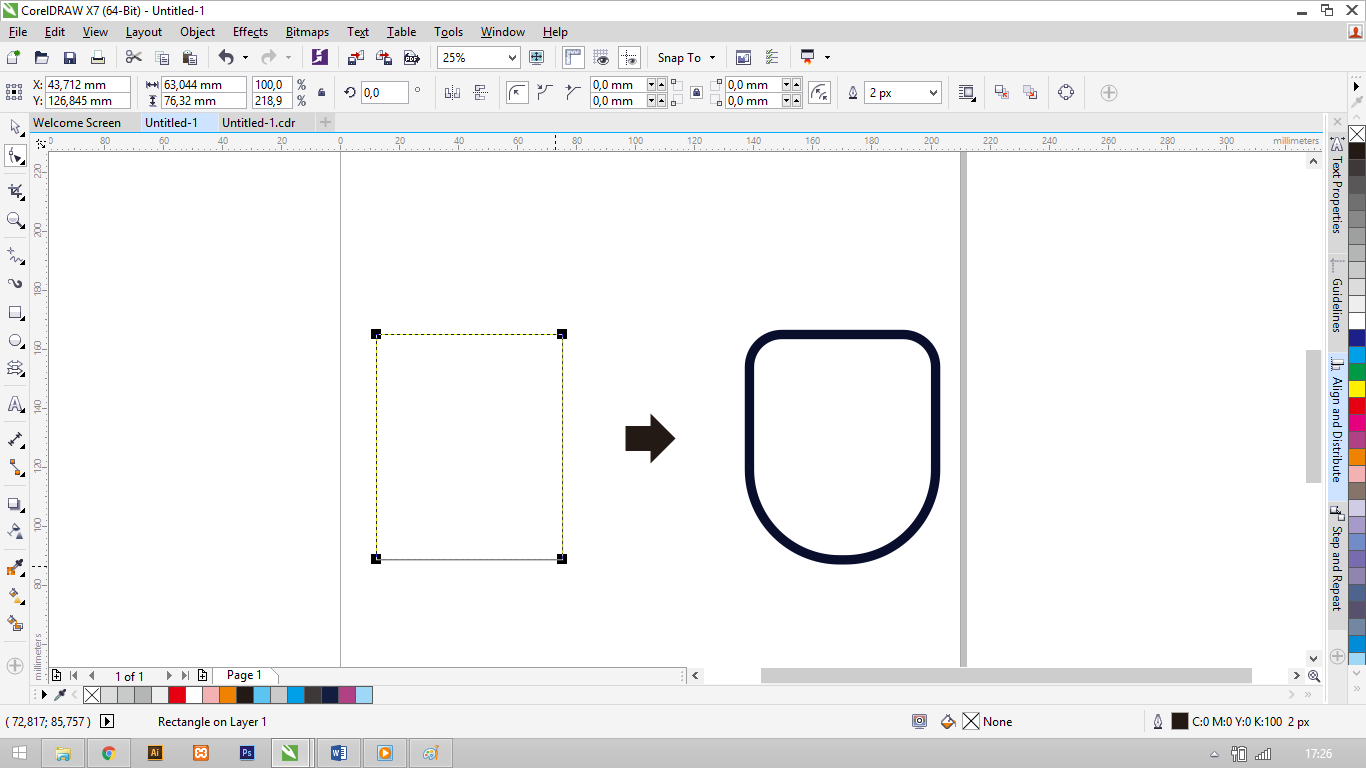 Graphic Design: Membuat Flat Karakter dengan CorelDraw X7