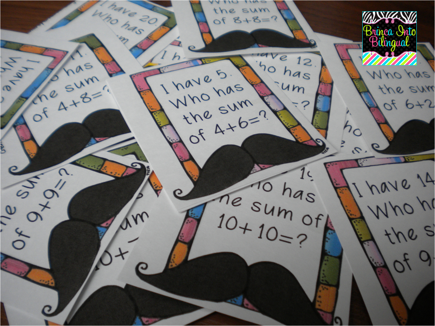 Brinca Into Bilingual (Mrs. Nicolau): TPT HUGE BTS SALE & MUSTACHE UNIT ...