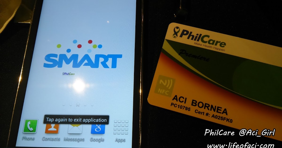 PhilCare Health Care Availment via NFC Cards | Aci Girl