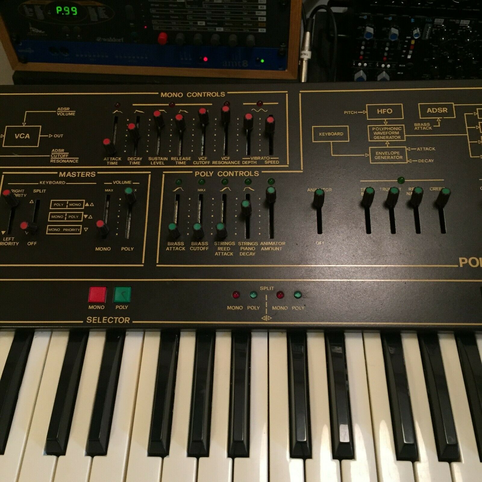 MATRIXSYNTH: Siel Cruise Vintage Italian Synth (aka Sequential Circuits ...