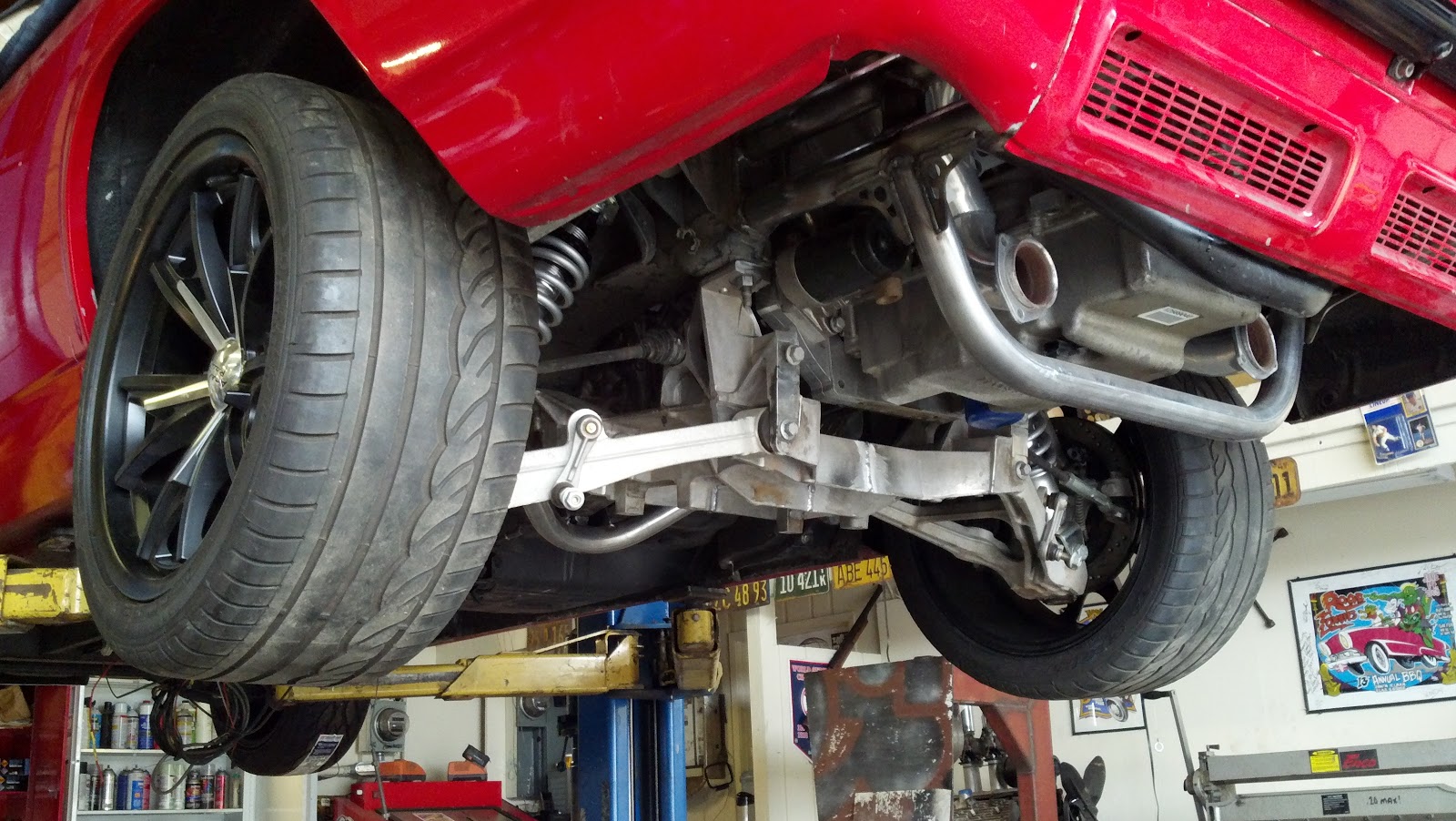 CHUCKLES GARAGE: LS4 + Porsche 997 transaxle + C5 Suspension + 1965 ...
