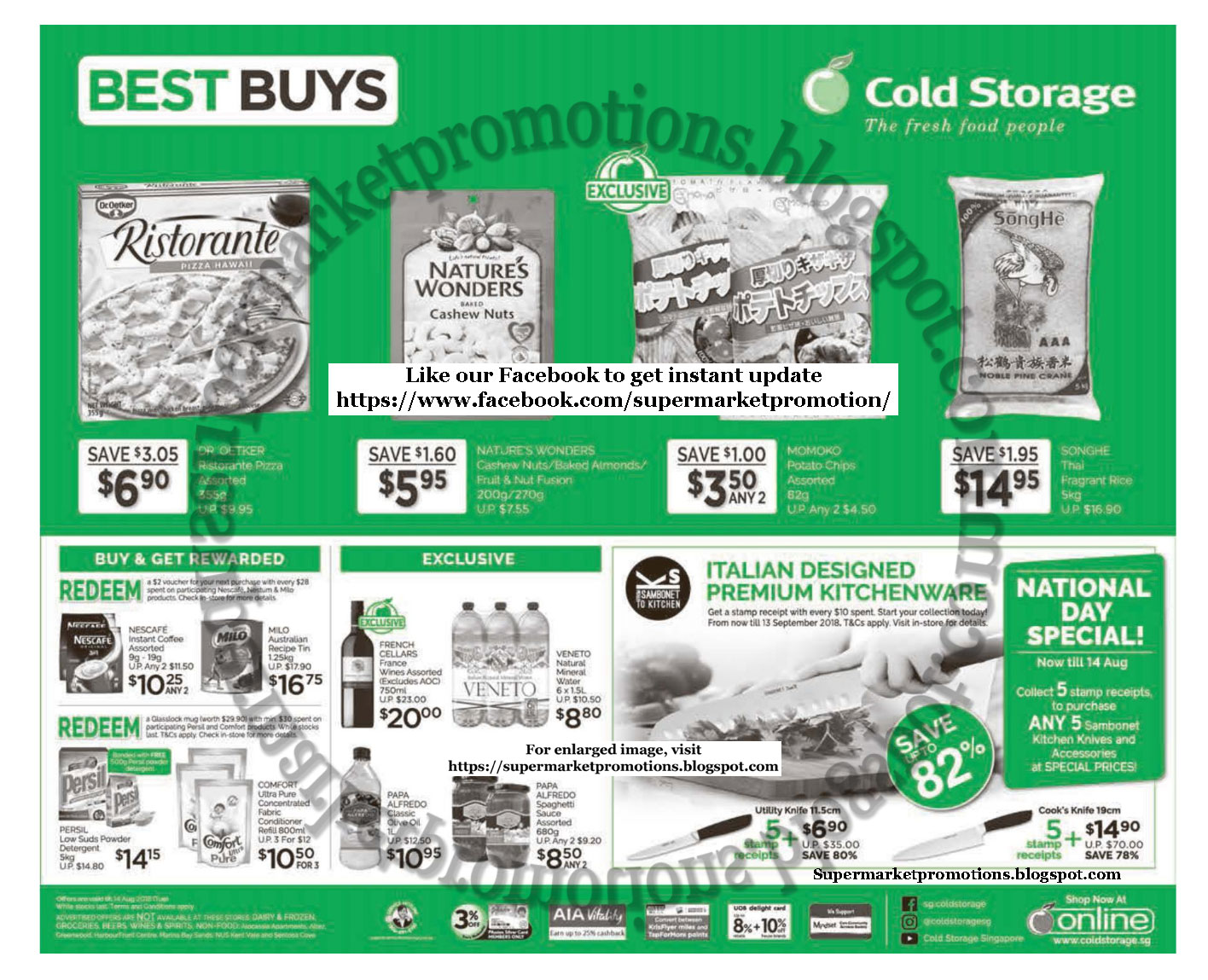 Cold Storage Promotion 08 - 14 August 2018 ~ Supermarket Promotions