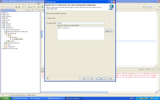 Web Services Development using Eclipse, Apache CXF 2 | DeBbuGgErs...