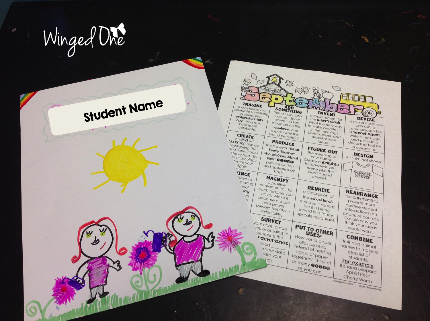 Winged One - Helping students find their wings: Choice Boards for Early ...